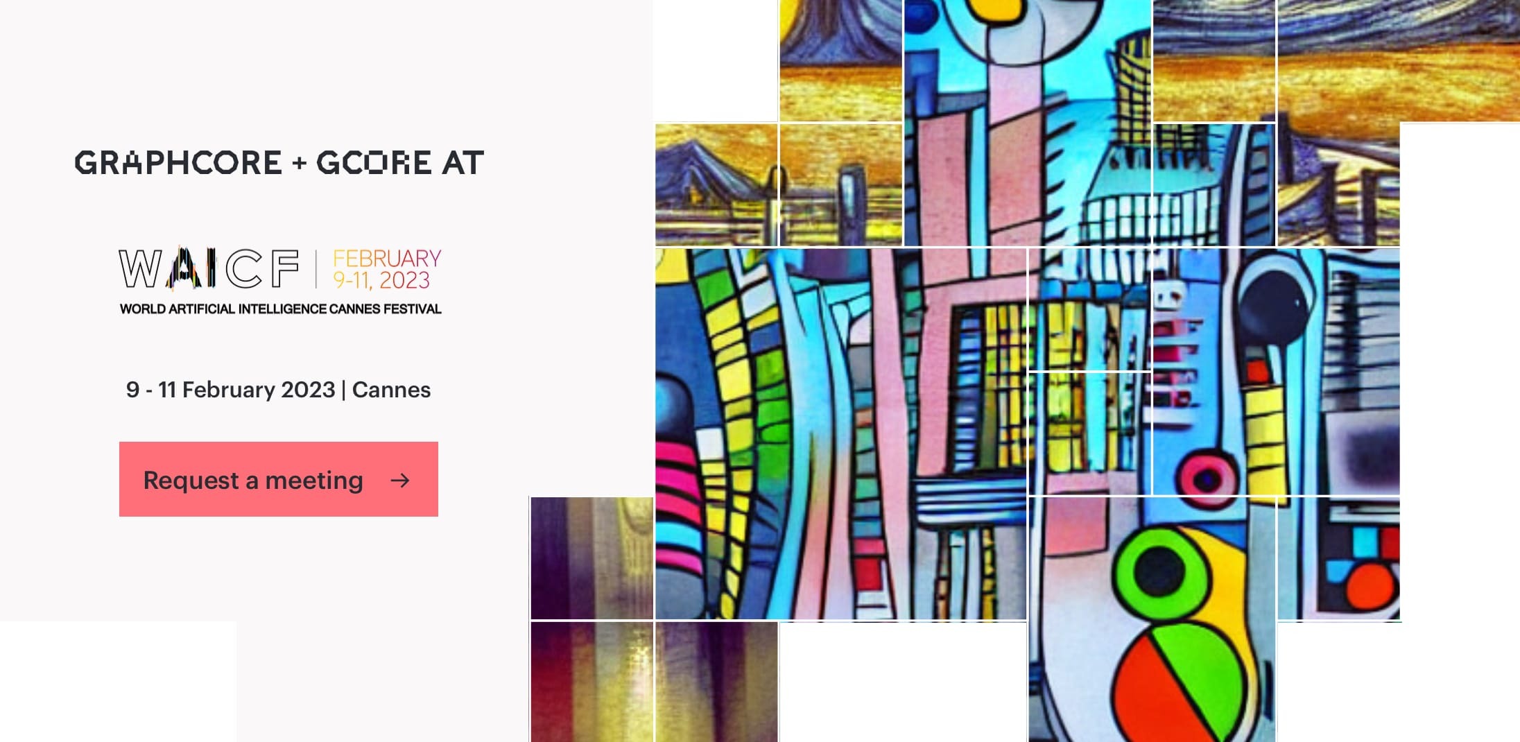 Graphcore and Gcore at World AI Cannes Festival